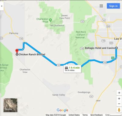 What Brothel is Closest to Las Vegas? | Nevada Brothels